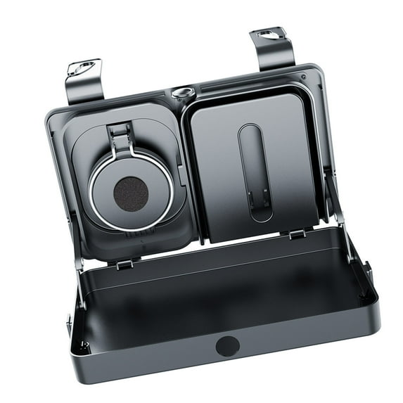 Install Headrest Car Tray Locking Clamps Featuring Cup Holders Tissue ...