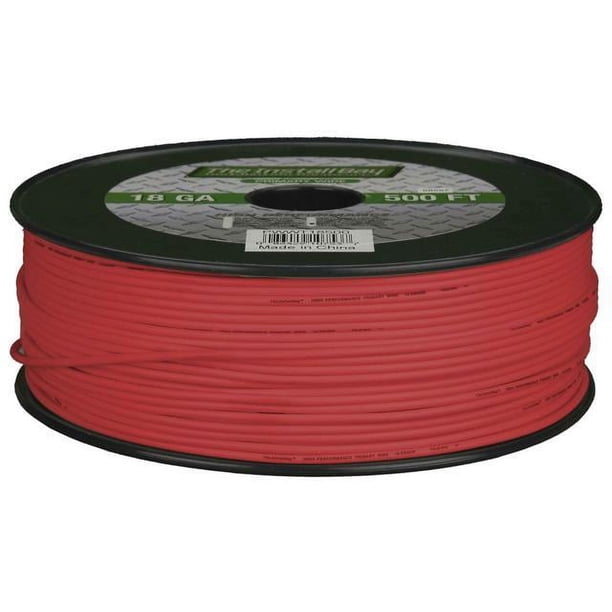 Install Bay Pwrd16500 Primary Wire 16 Gauge - Red (500 Feet) - Walmart ...