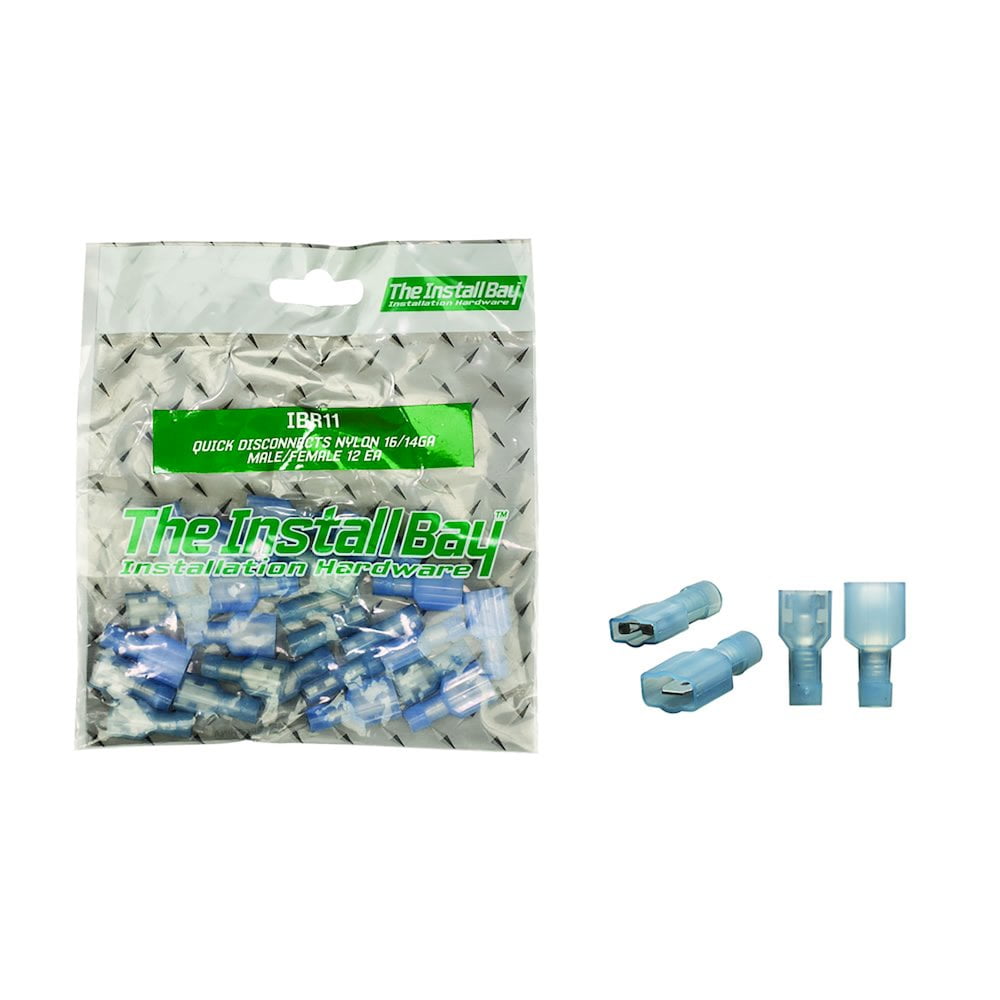 InstallBay by Metra Quick Disconnects 16 14 Ga M F Nylon - Walmart ...