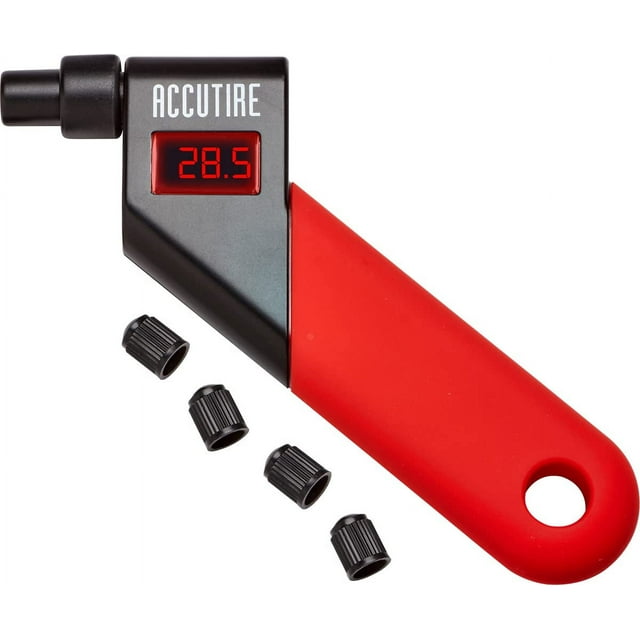 InstallGear Accutire MS-4021R Digital Tire Pressure Gauge with 4 Valve ...