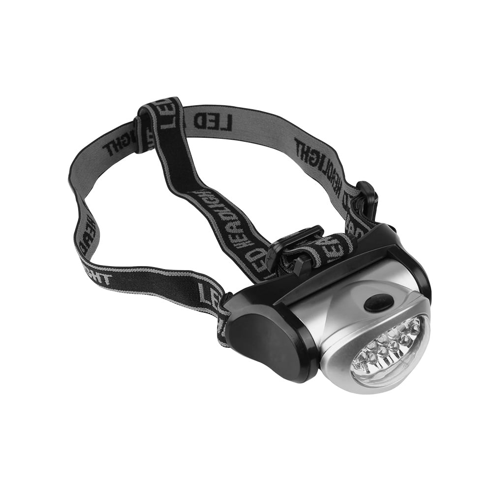 InstallMates™ Economy Headlamp (LED Bulbs: 24 Lumens, (8) White (2) Red ...