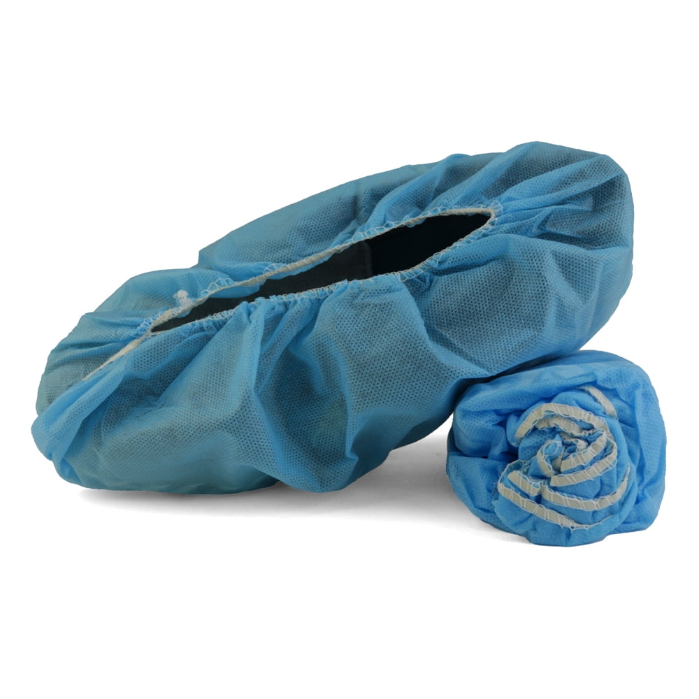 InstallMates™ High-Quality Plastic Shoe Covers (Box of 50, One-Size ...