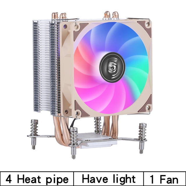 Installation LGAX79 X99 2011 2099 CPU Heat Sink Fan 3/4Pin Universal 4 ...