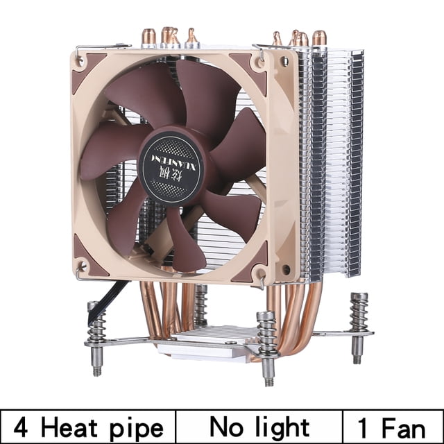 Installation LGAX79 X99 2011 2099 CPU Heat Sink Fan 3/4Pin Universal 4 ...