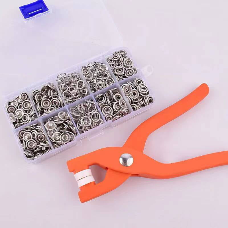 Installation Tool Pliers Set: Seam-free Invisible Snap-on Buttons ...