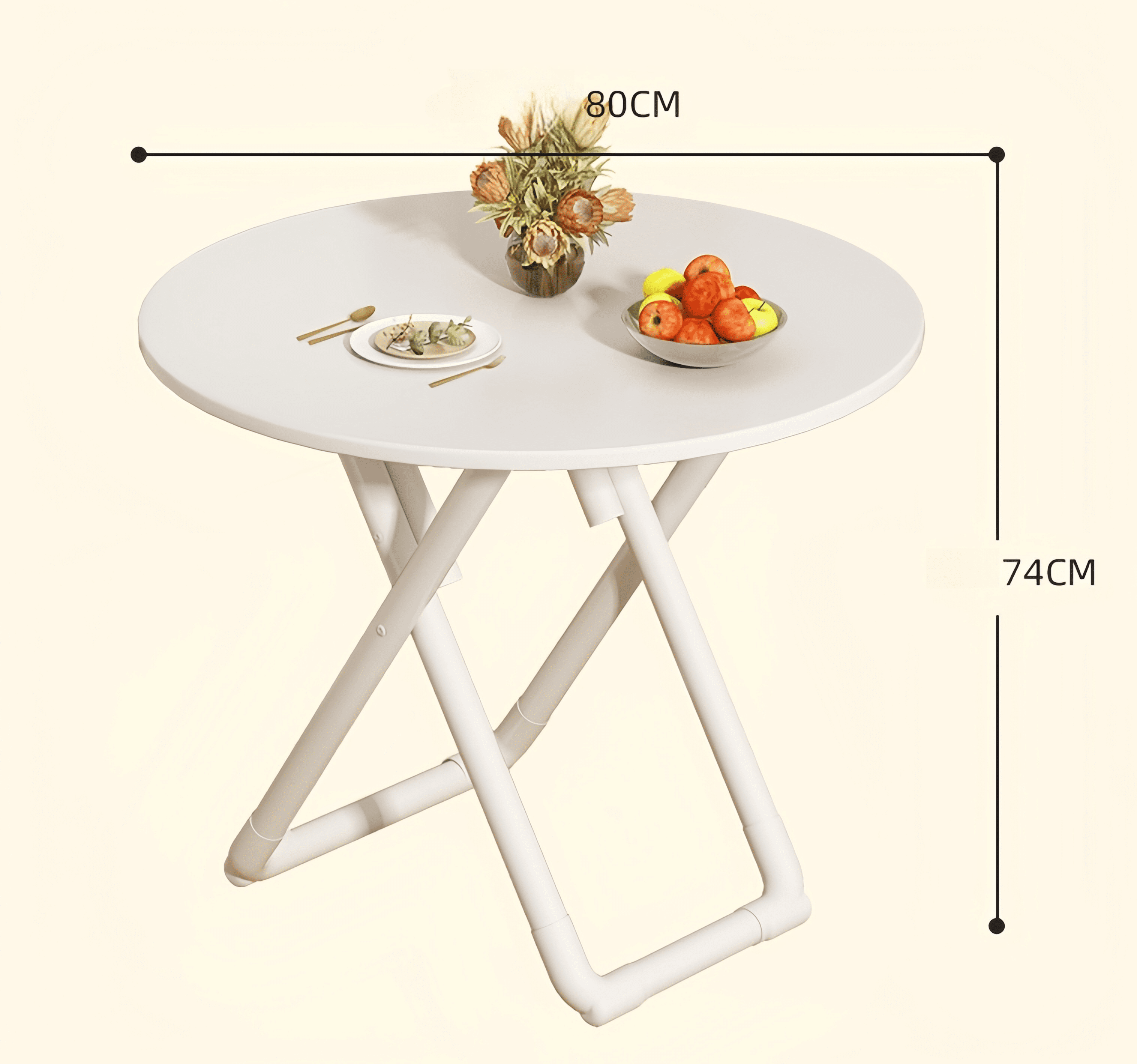 Installation-free folding table small table folding convenient ...