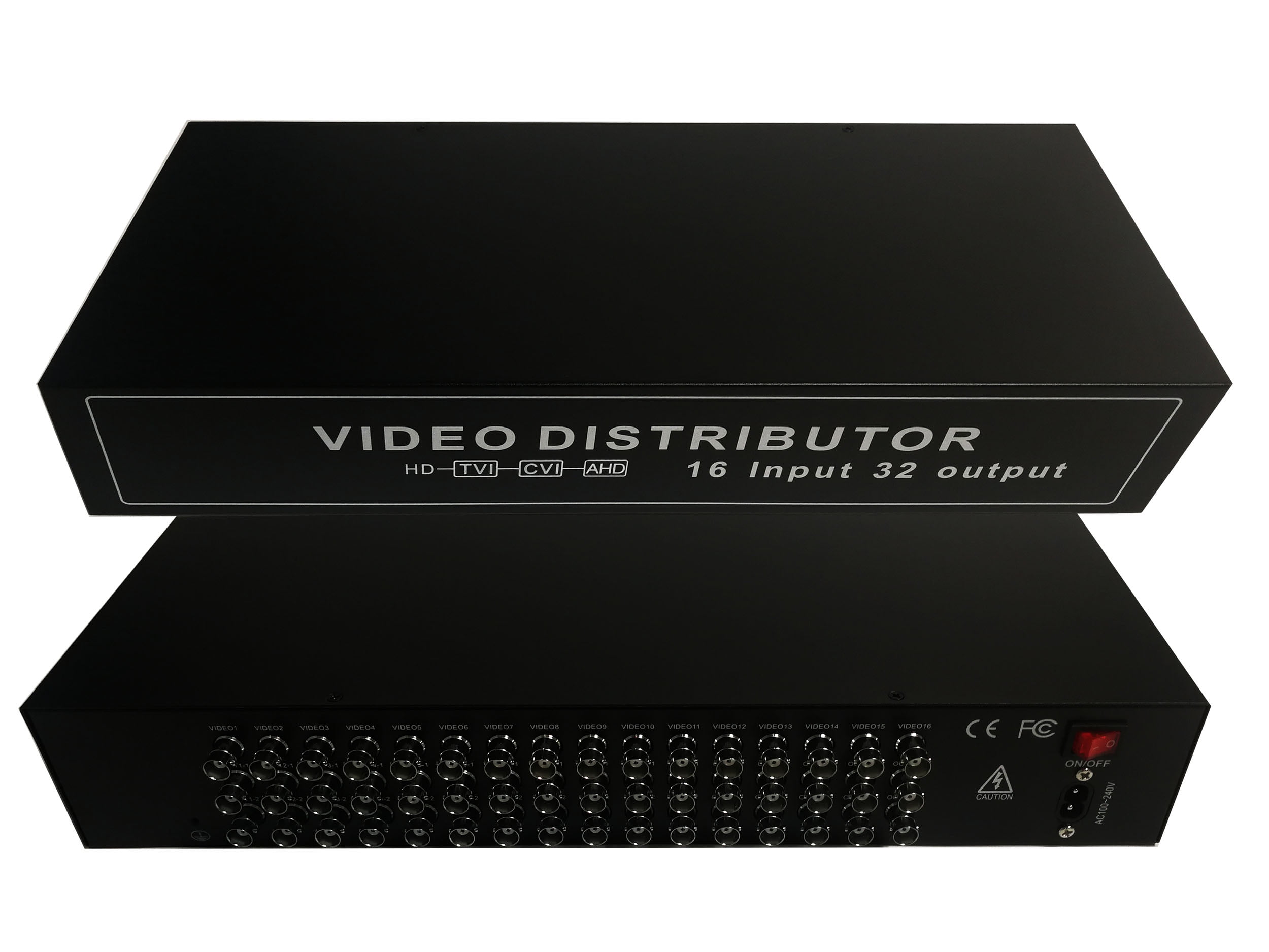 InstallerCCTV HD CCTV Video Distribution, 16 BNC in / 32 Out, Amplifier ...
