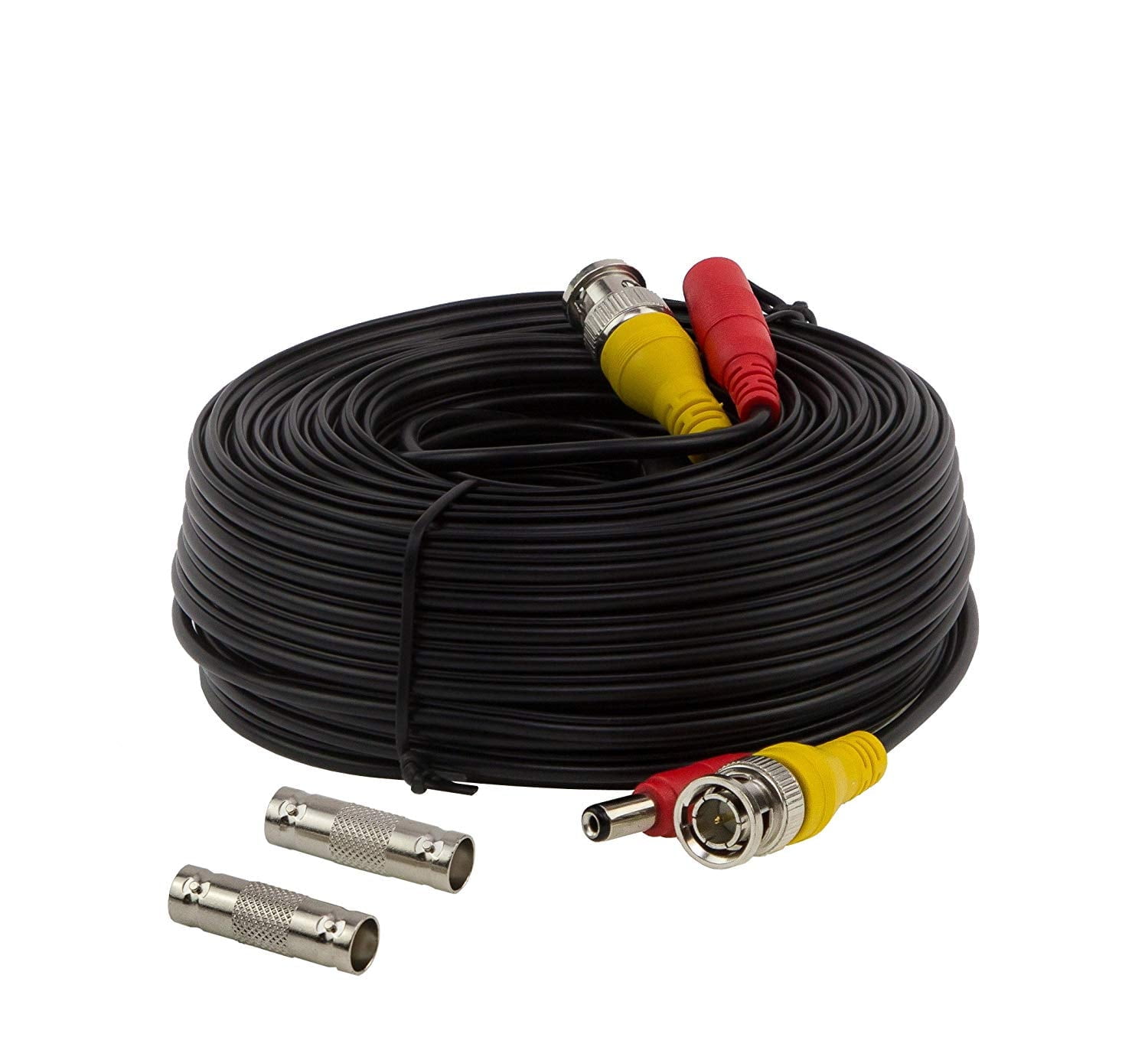 InstallerCCTV 100ft Video Power Coaxial Extension Cable, BNC Connectors ...