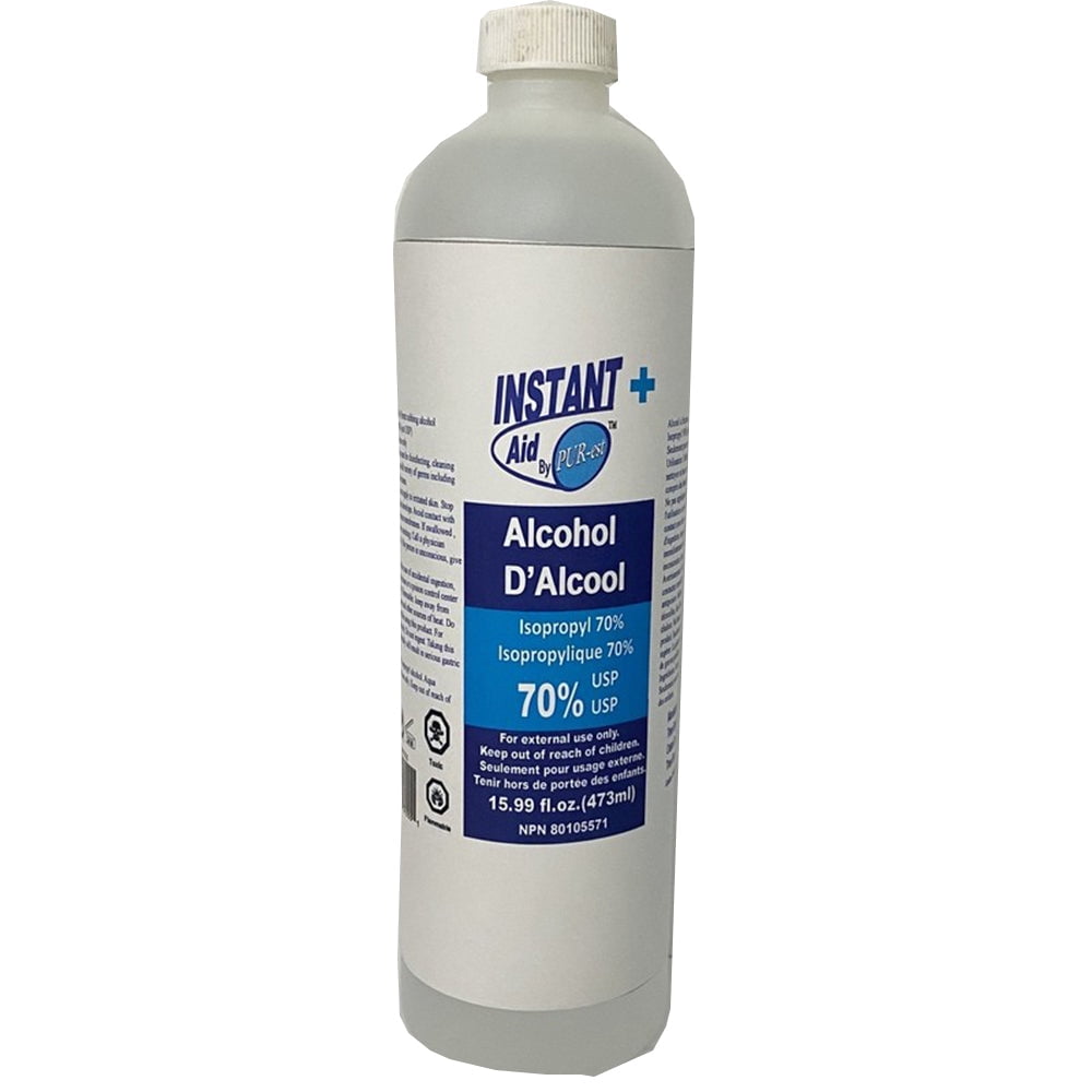 Instant Aid Alcohol 70% 473ml - Walmart.com