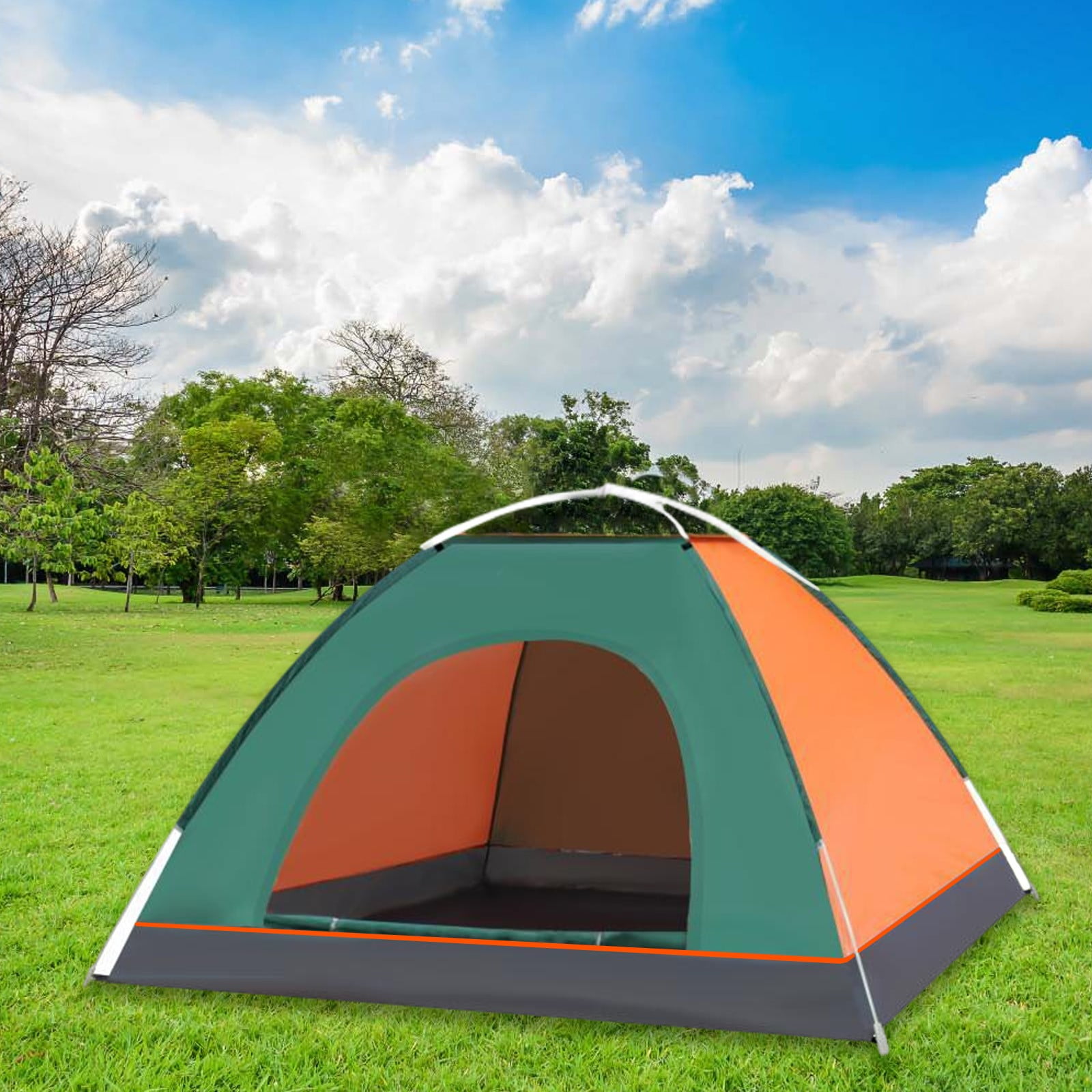 Instant Automatic Expansion Up Lightweight Camping Tent Outdoor Easy ...