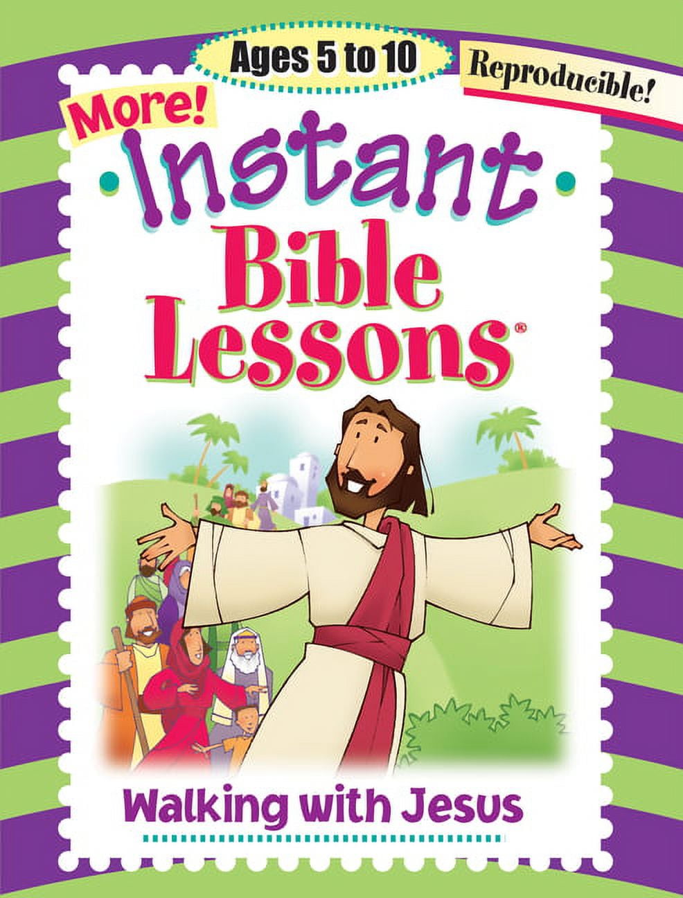 Instant Bible Lesson Walking with Jesus, (Paperback) - Walmart.com
