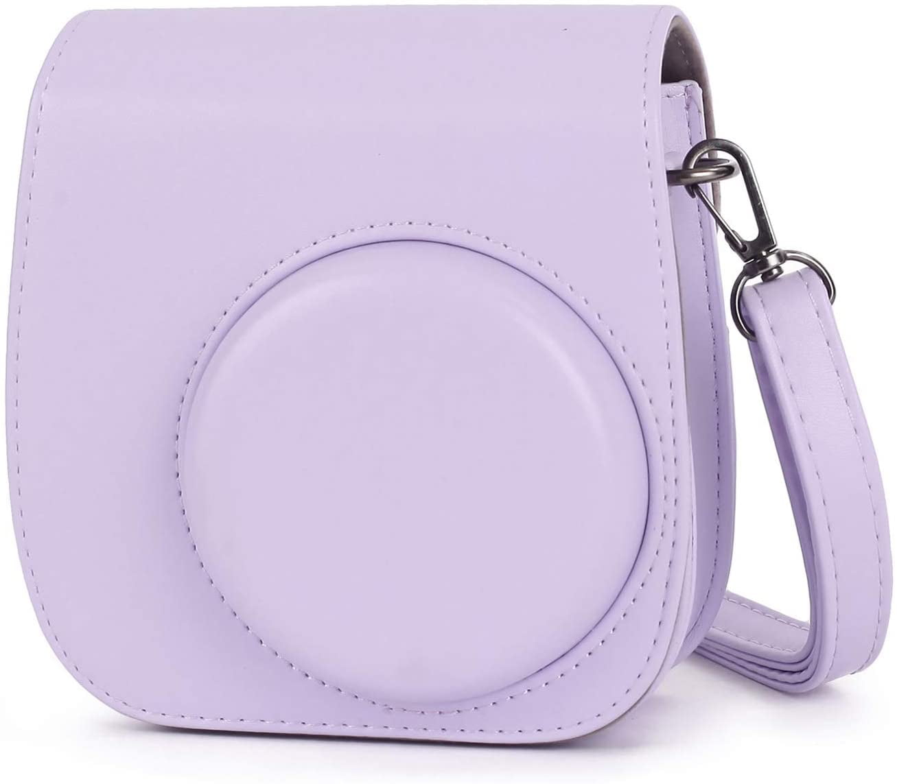Instant Camera Case For Instax Mini 11,PU Leather Bag with Pocket and ...