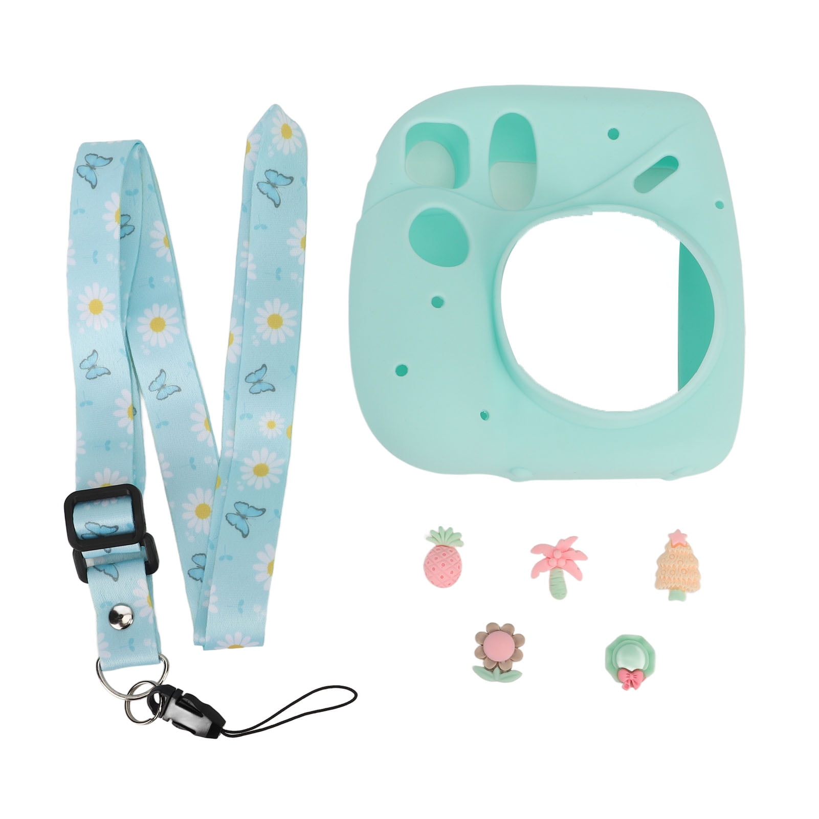 Instant Camera Lightweight Cover With Shoulder Strap Soft Silicone ...
