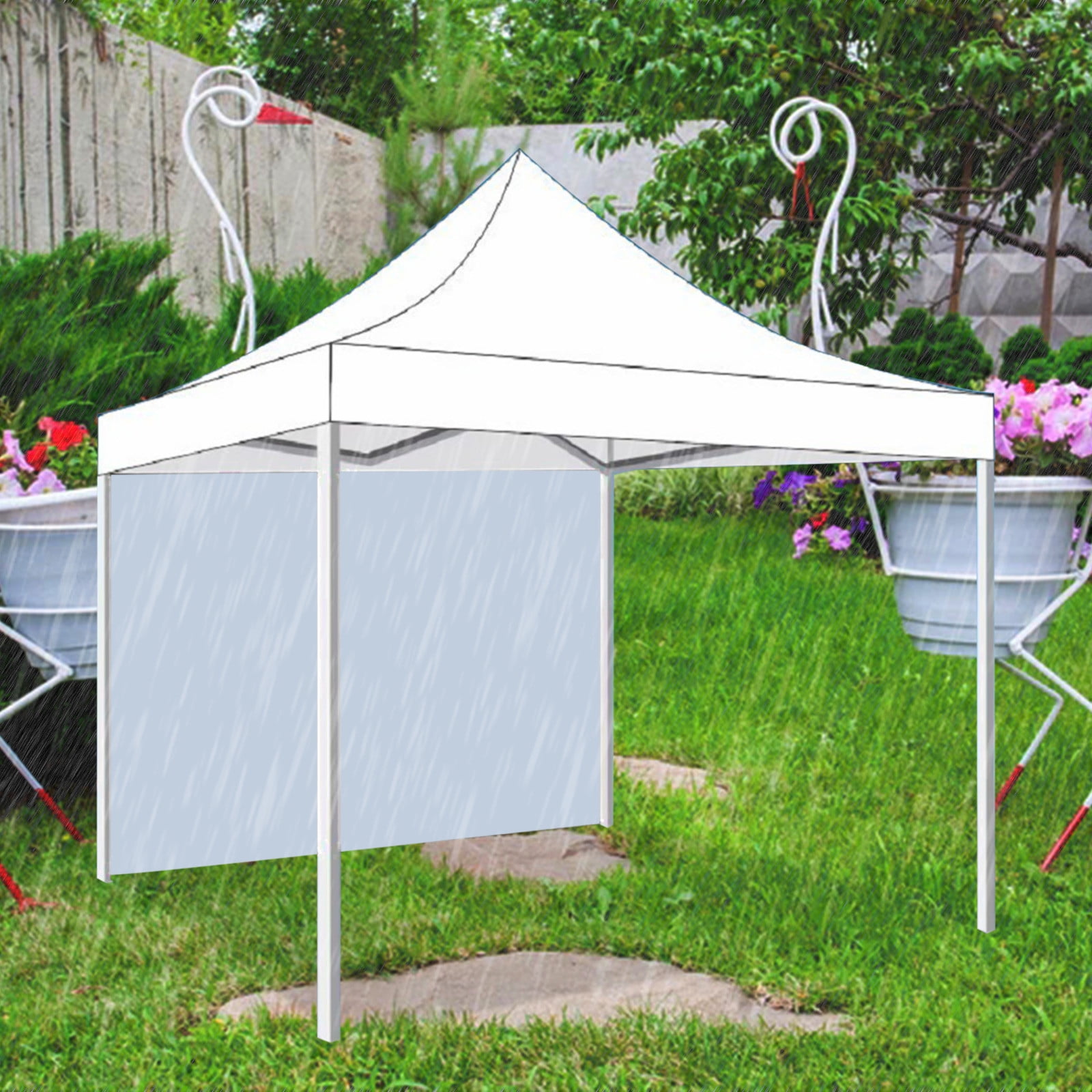 Instant Canopy Sidewall Sun Protection, Tent Sidewall Waterproof Fade ...