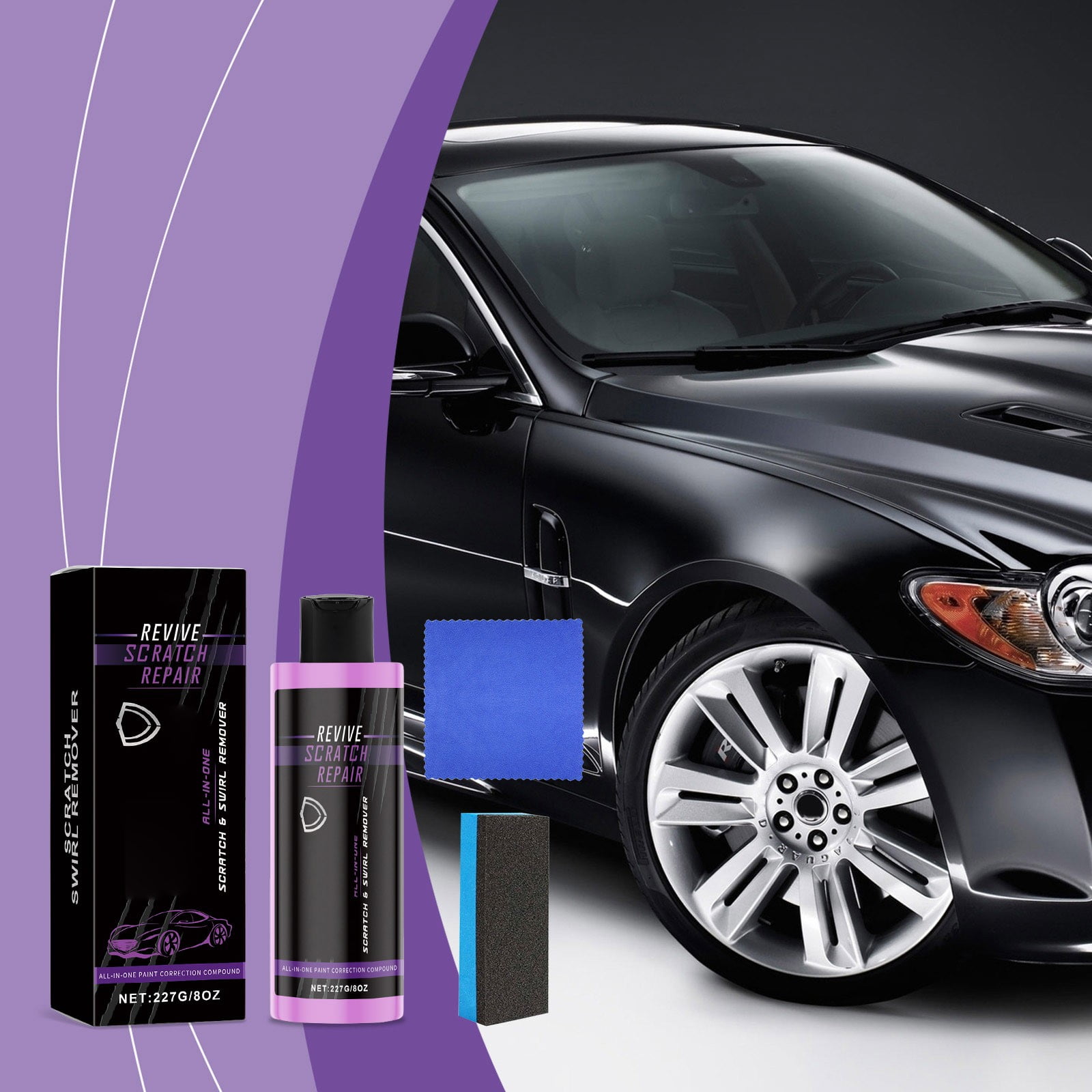 Instant Car Scratch Remover | Professional-Grade Buffer Compound ...