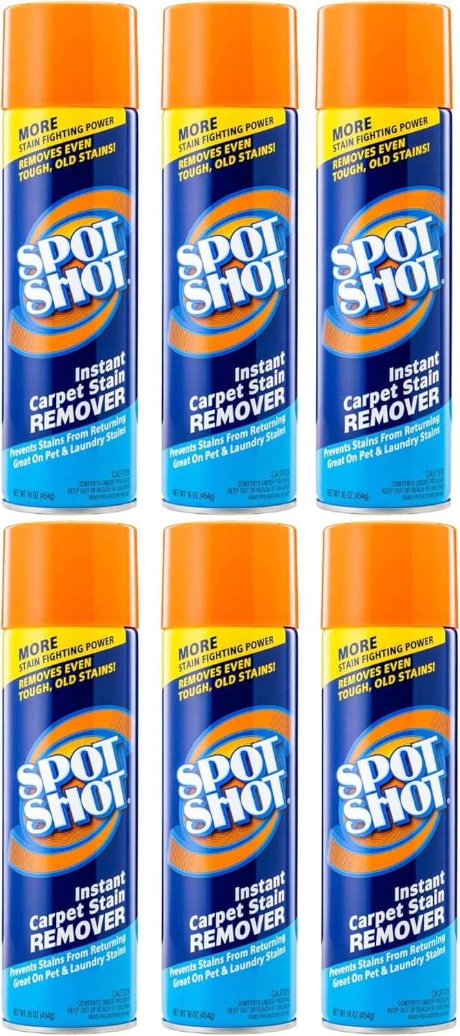 Instant Carpet Stain Remover, 16 OZ [6-PACK] - Walmart.com