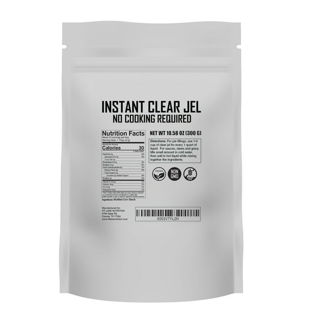 Instant Clear Jel Powder 300 Gms - No Cooking Required - Thickener for ...
