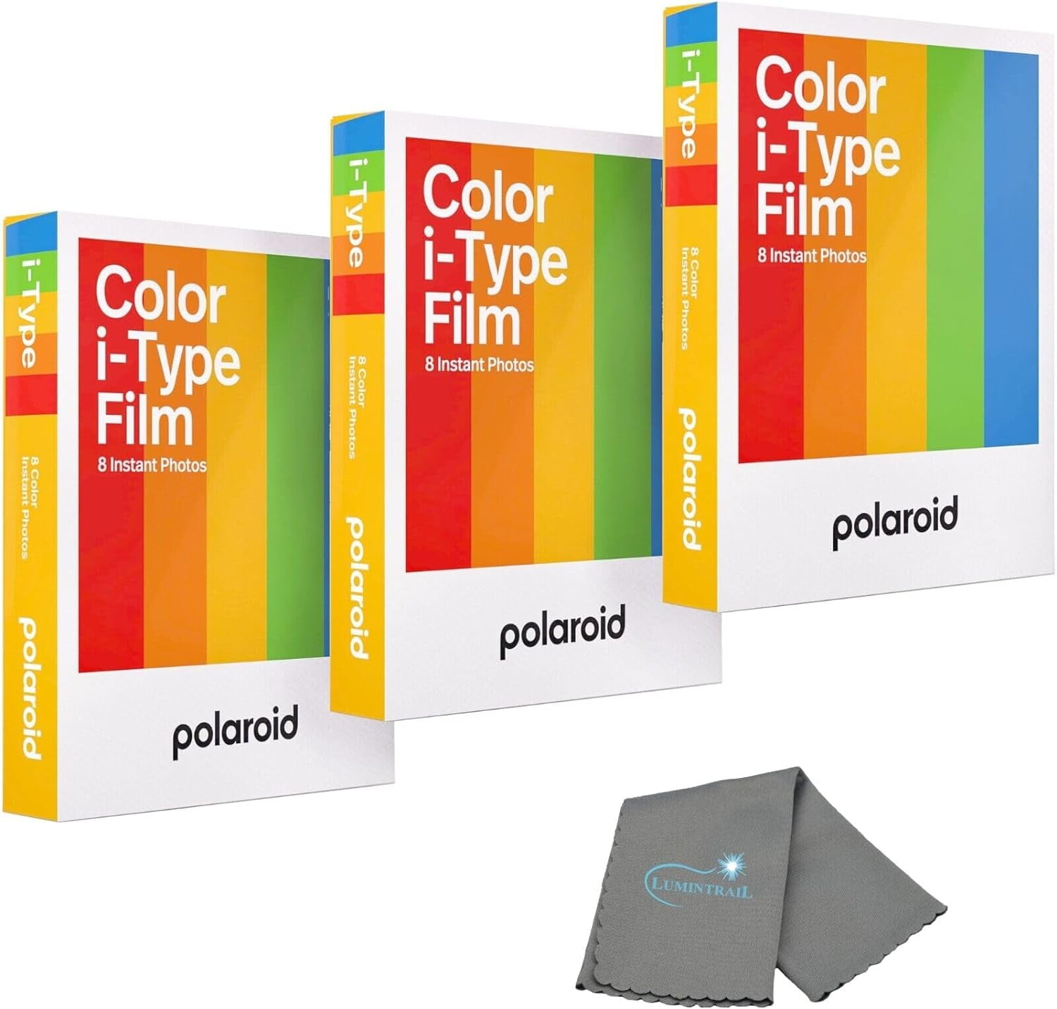 Instant Color Film for i-Type Cameras 3 Pack, 24 Photos, Works with Now ...