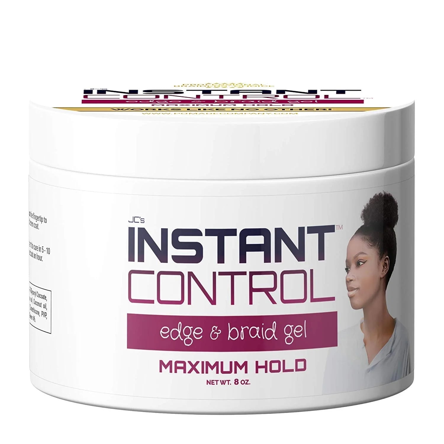 Instant Control Edge & Braid Gel - Maximum Hold for Strong Curly Hair ...