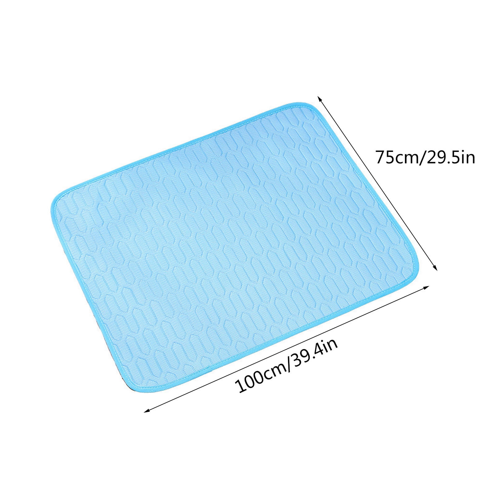 Instant Cooling Dog Mat - Ice Silk Self Cooling Pad Pets, Machine ...
