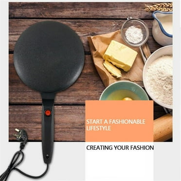 OVENTE Electric Crepe Maker and Pancake Griddle Cooktop with 12 ...