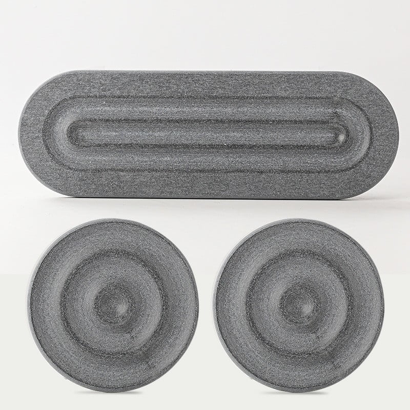 Instant Dry Water Absorbent Diatomite Coasters Set of 3, Natural ...