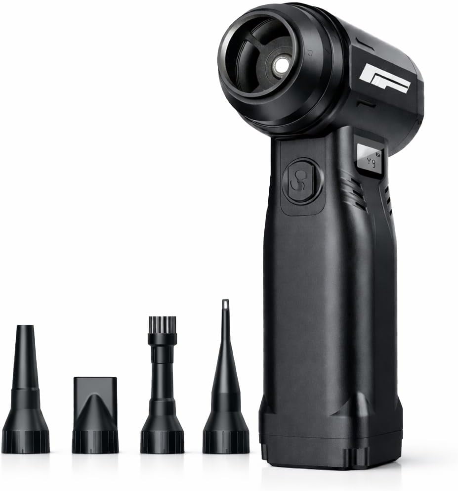 Instant Dust Removal — Compressed Air Duster 90,000 RPM with 40mm ...