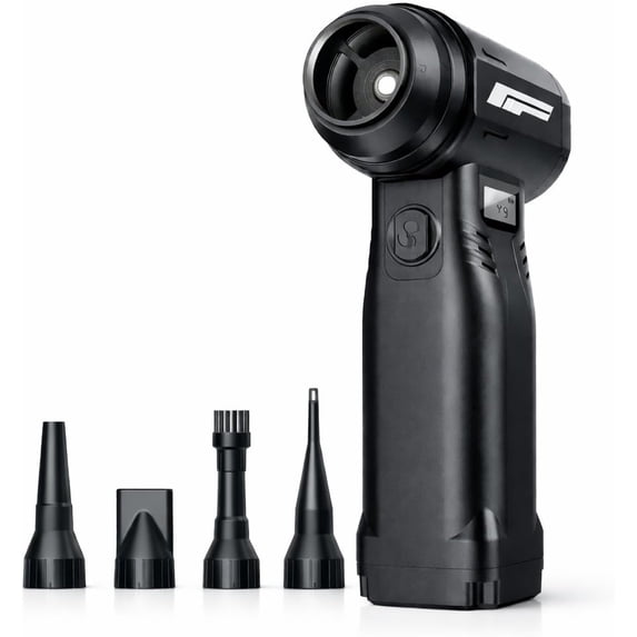 Instant Dust Removal — Compressed Air Duster 90,000 RPM with 40mm ...