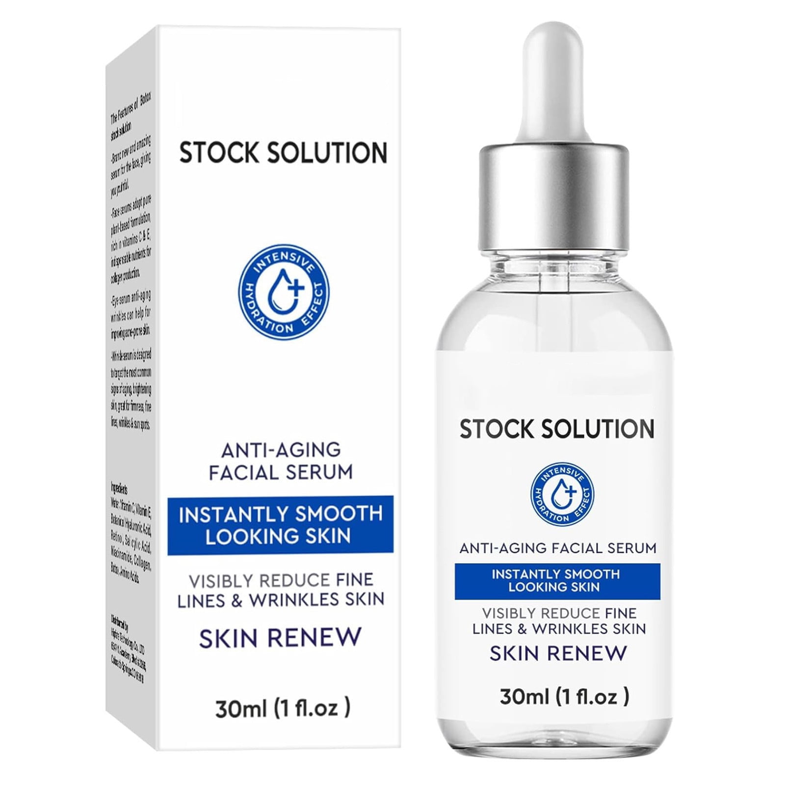 Instant Effect Face Lift Serum - Facial Wrinkle Remover Firming Facial ...