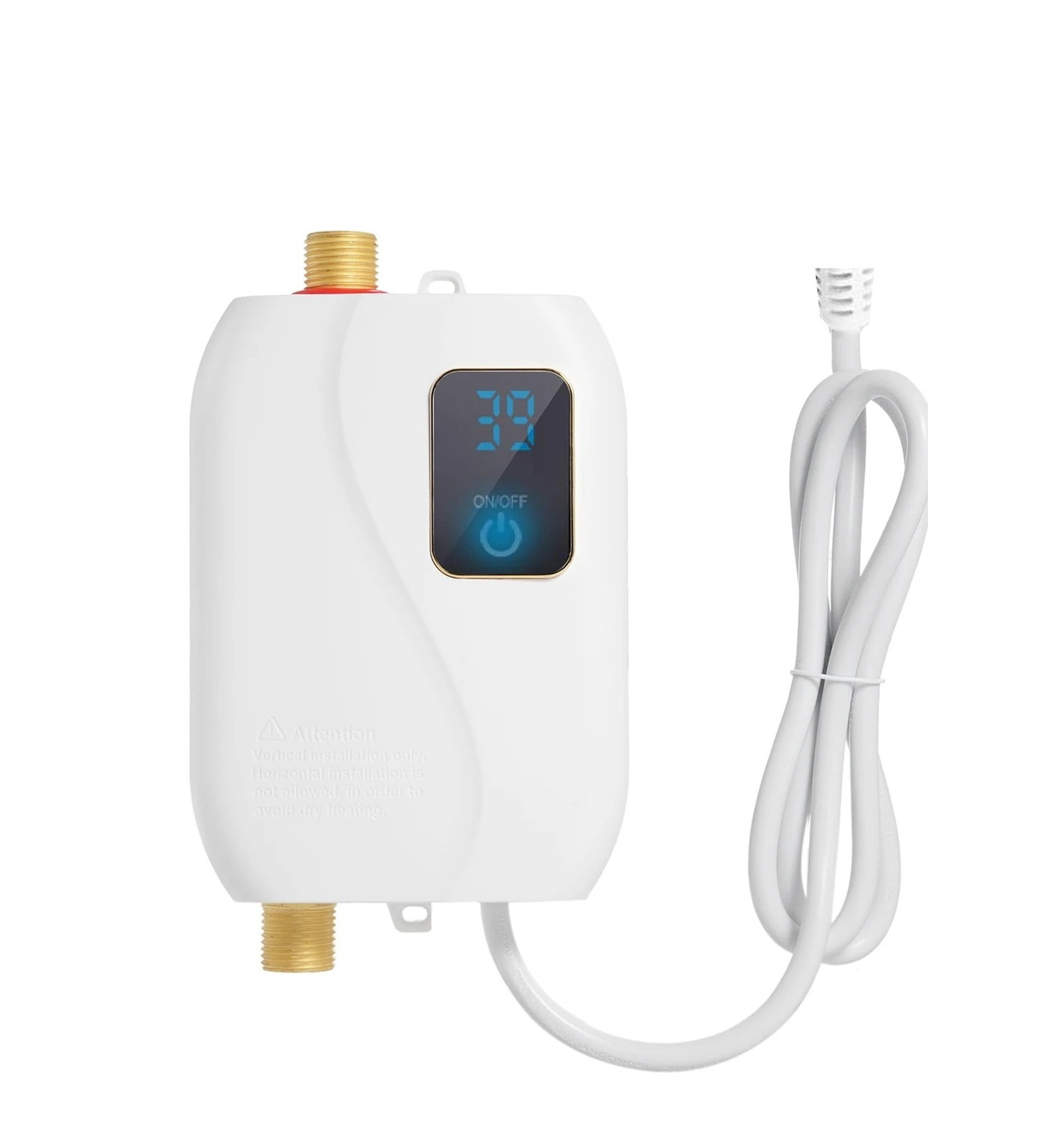 Instant Electric Water Heater 3500W Household Mini Tankless Water ...