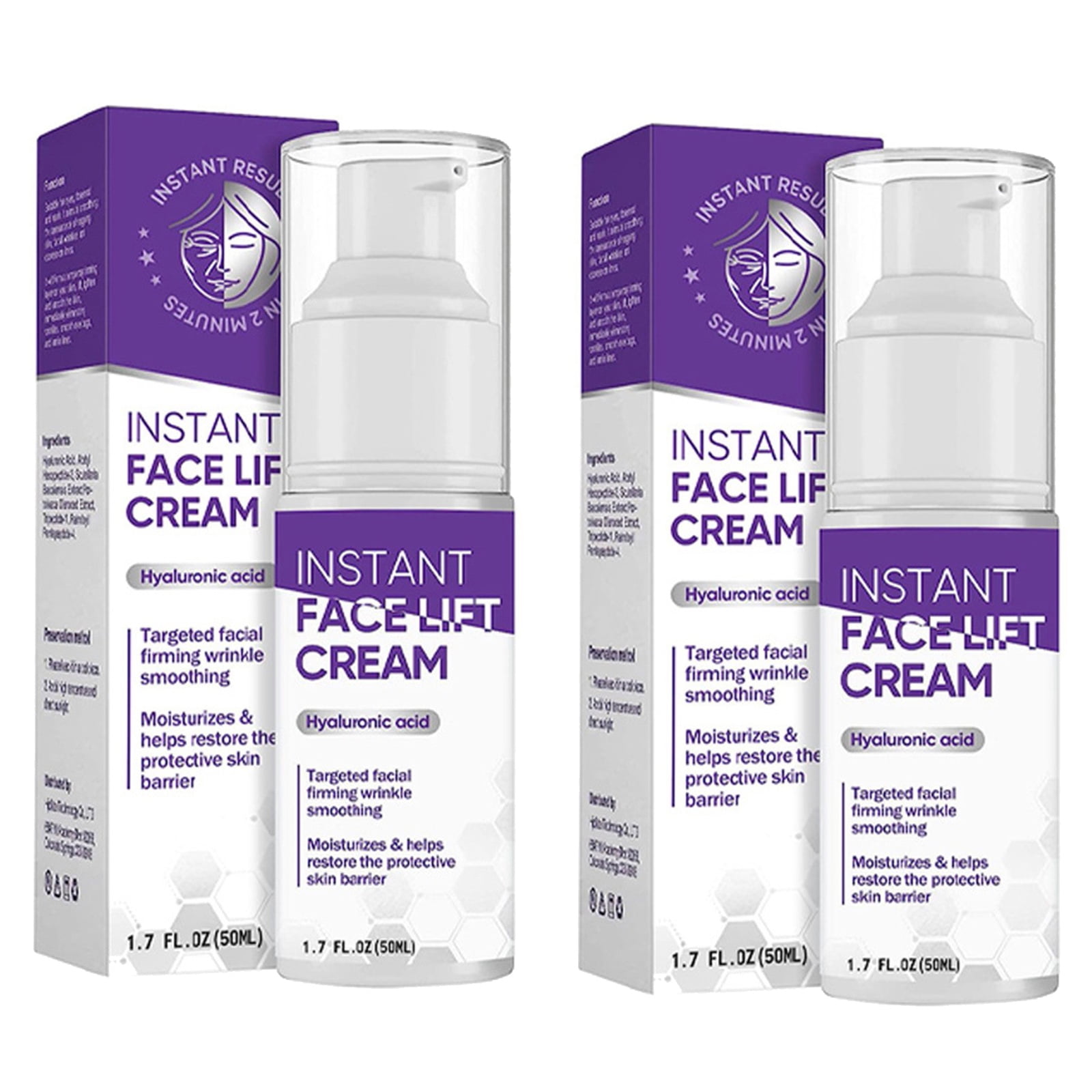 Instant Face Lift Cream, 2-Minute Temporary Skin Tightening Cream ...