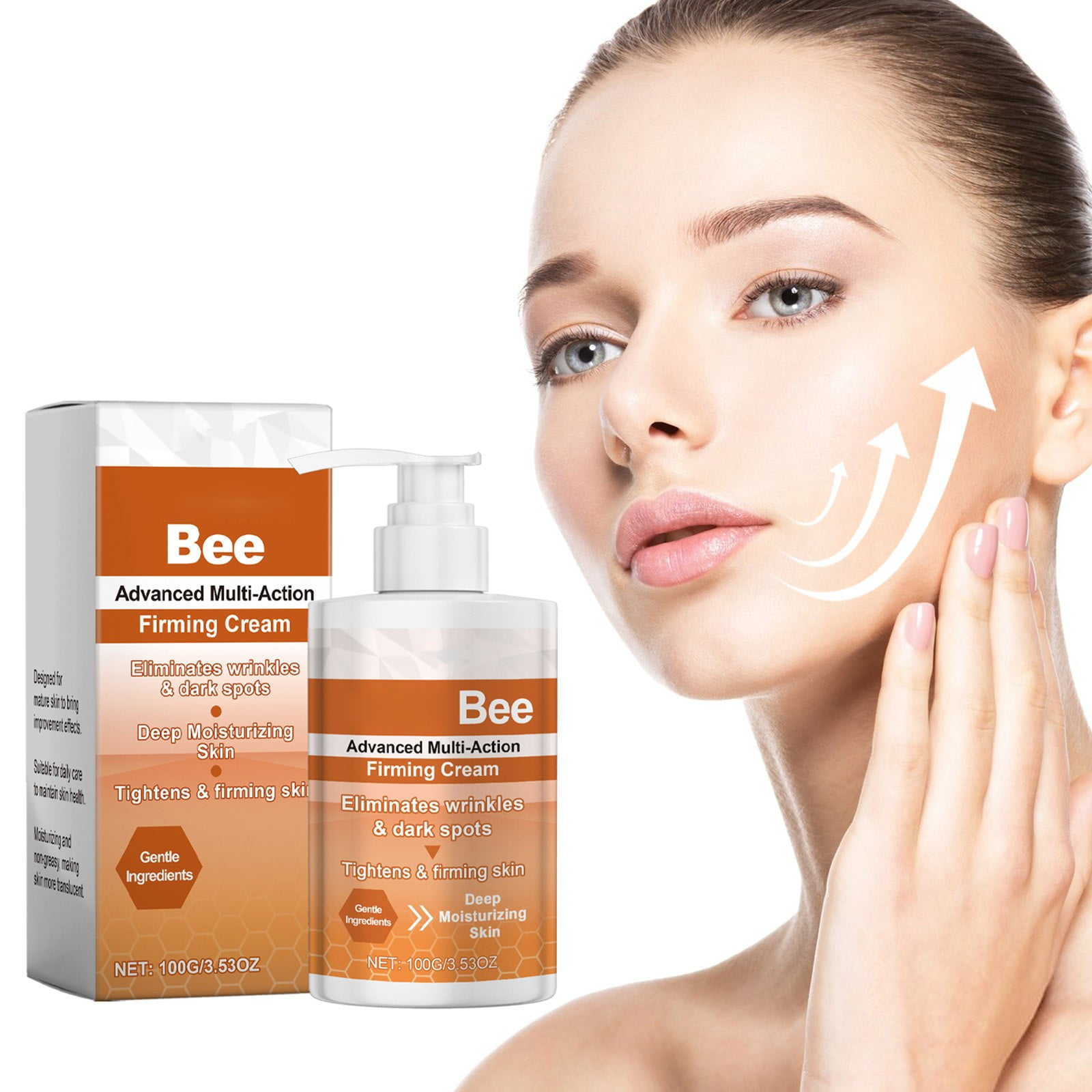 Instant Face Lift Cream,Bee Cream Anti-aging moisturizing&Tend Skin(5PC ...