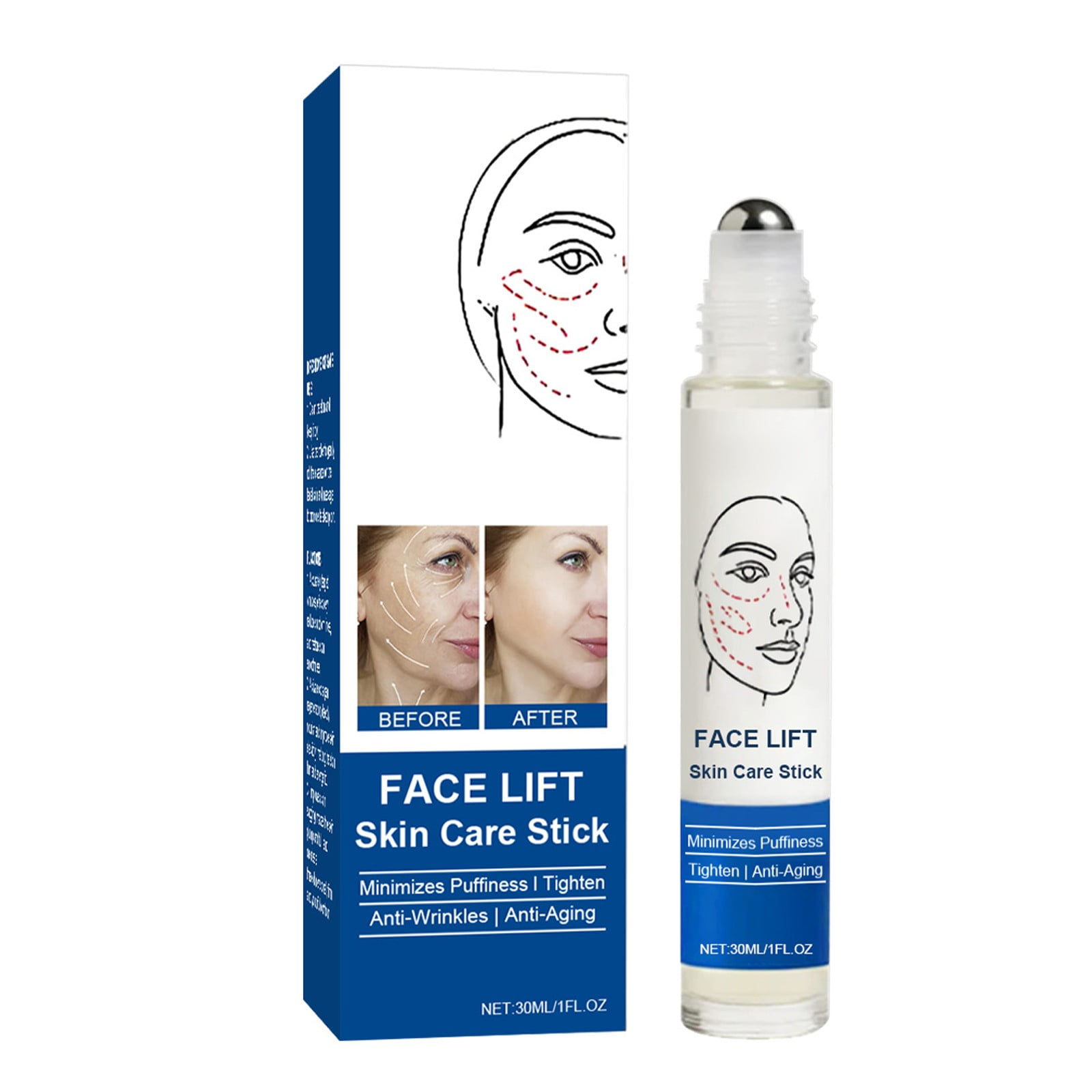 Instant Face Lift Serum，Vitamin C & E Serum, Anti Aging Face Tightening ...