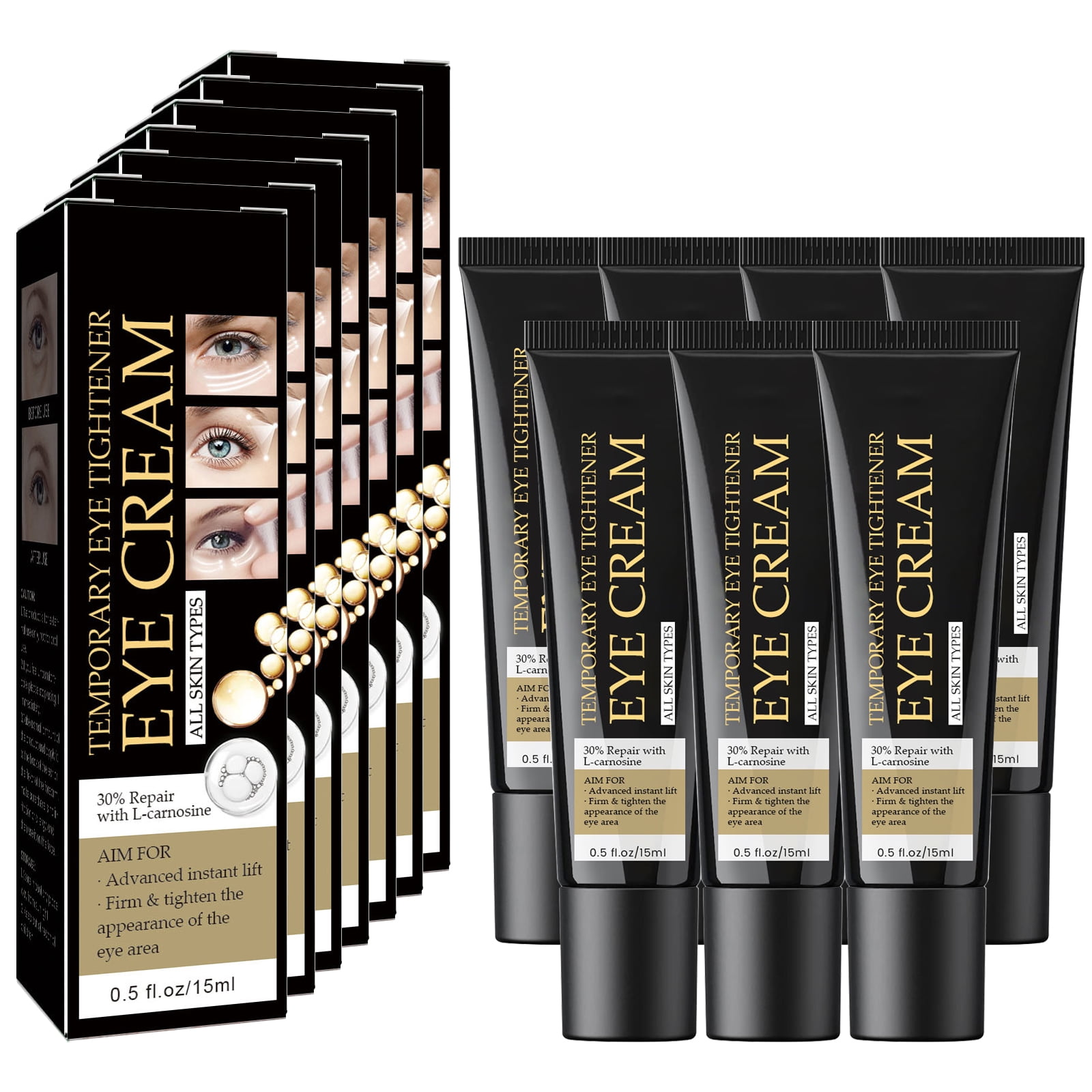 Instant Firming Eye Cream, Temporary Eye Tightening Eye Cream, Eye ...