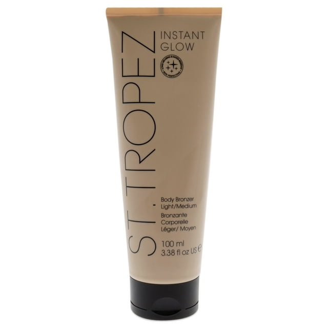 Glow Face & Body Instant Bronzer - Light, Medium Tan, Water-Resistant ...