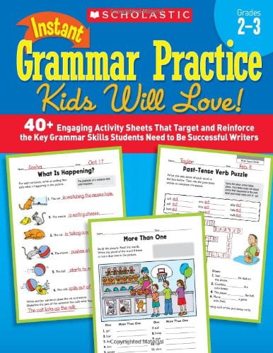 Pre-Owned Instant Grammar Practice Kids Will Love! Grades 2-3: 40 ...