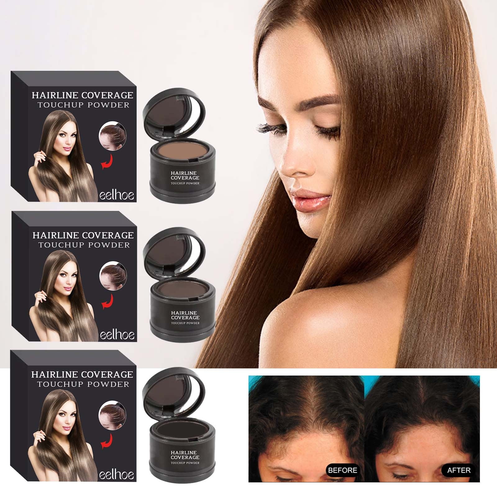 Instant Hair Line Covering Powder - Natural Bald Spot Filler, Non ...