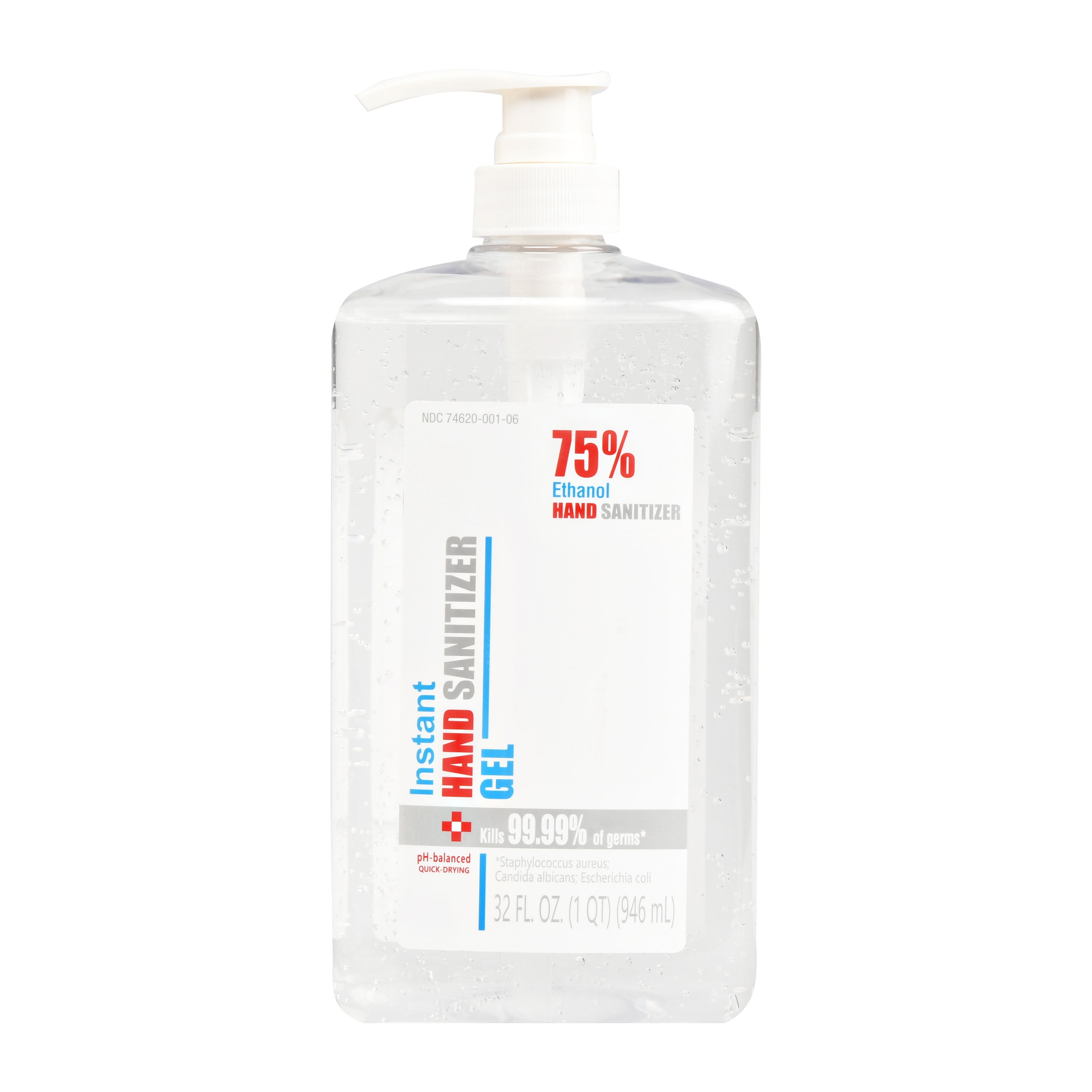 Instant Hand Sanitizer Gel 75% Ethanol, Unscented Hand Sanitizing Gel ...
