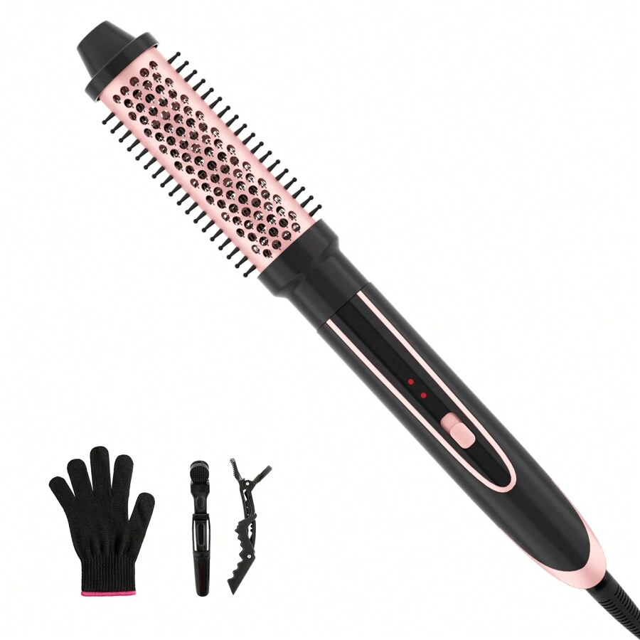 Instant Heating Curling Wand Set With Curling Brush And 4 ...