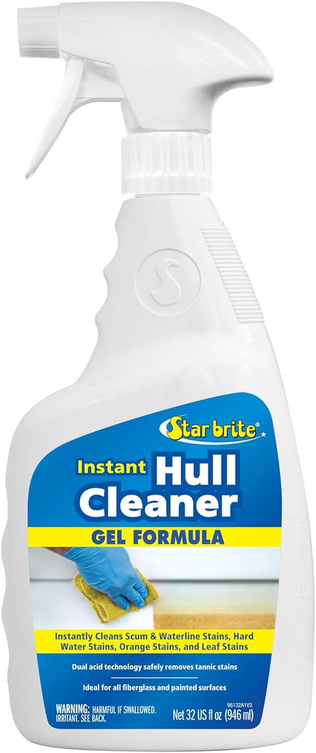 Instant Hull Cleaner - 32 Oz Gel Spray - Easily Remove Stains, Scum ...