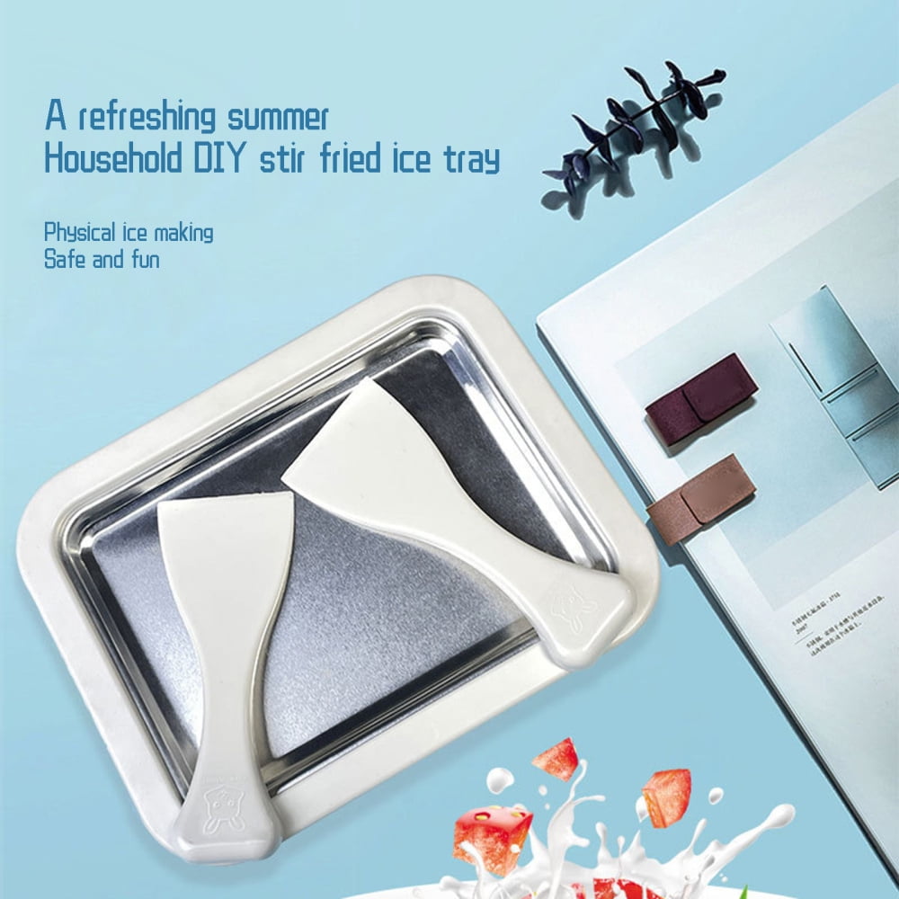 Instant Ice Cream Cold Plate Maker Automatic Instant Ice Cream Roll ...