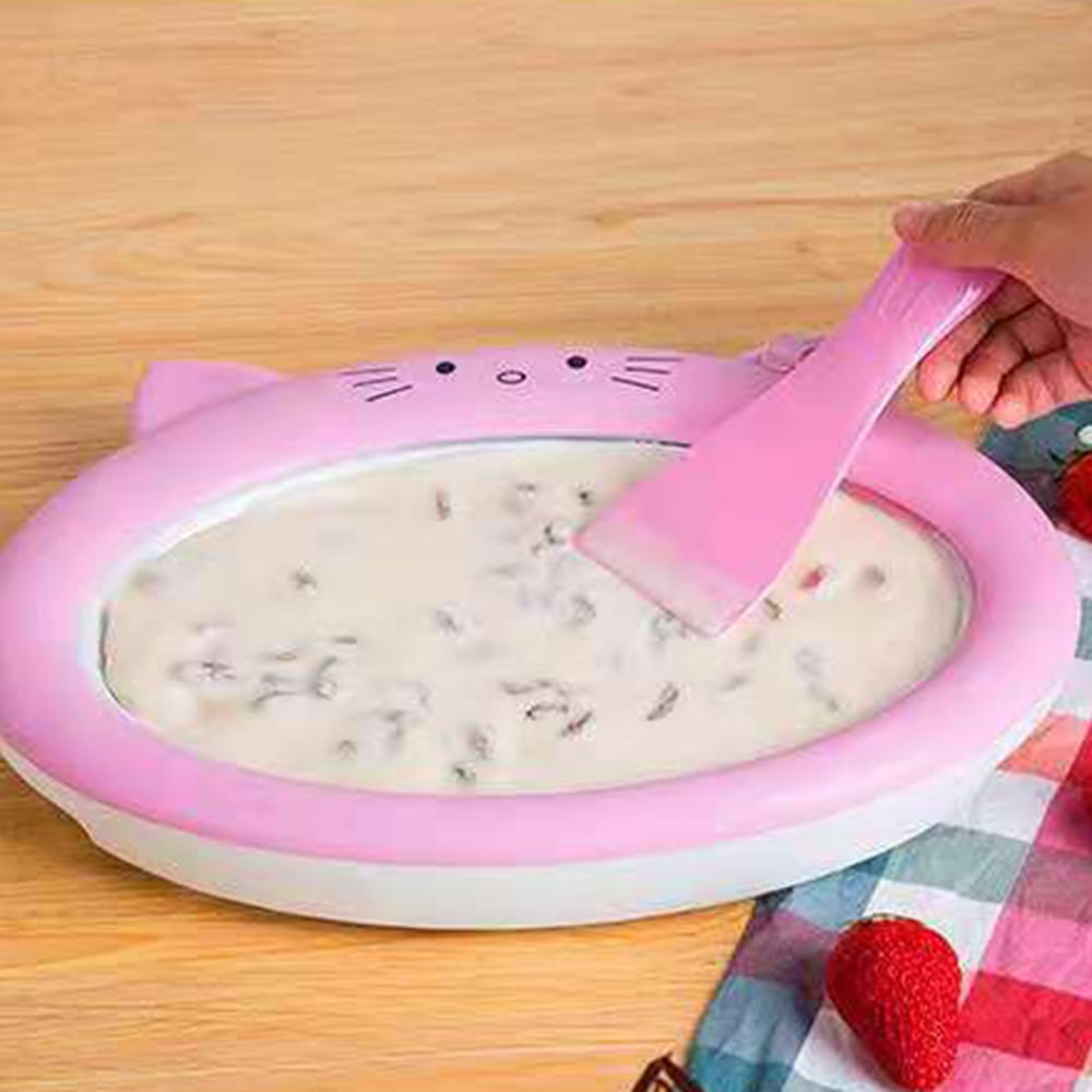 Instant Ice Cream Cold Plate Maker Automatic Instant Ice Cream Roll ...