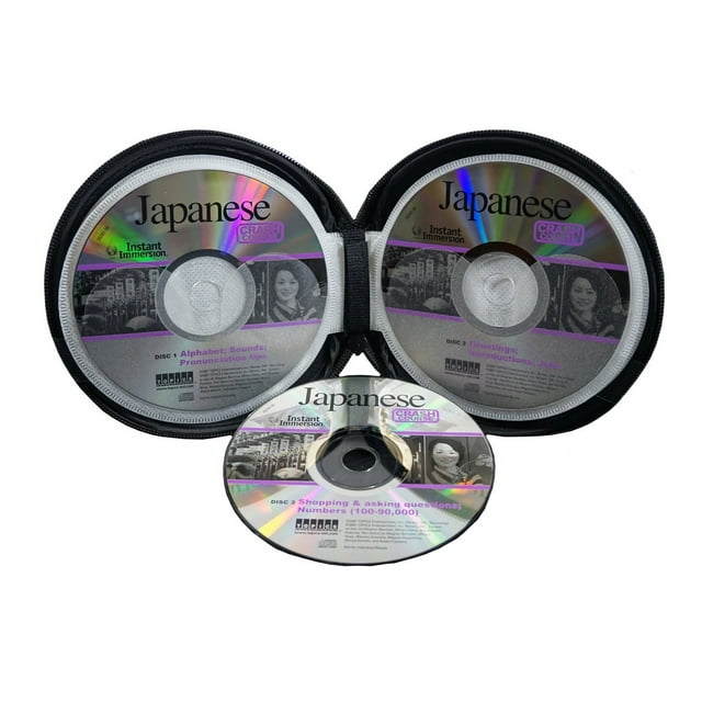 Instant Immersion Japanese Language (3 Audio CD Set) Learn at Home ...