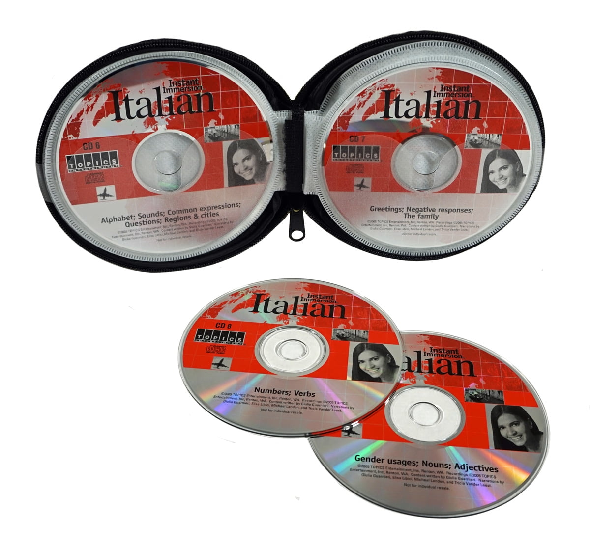 Instant Immersion Learn to Speak Italian Language (4 Audio CDs ...