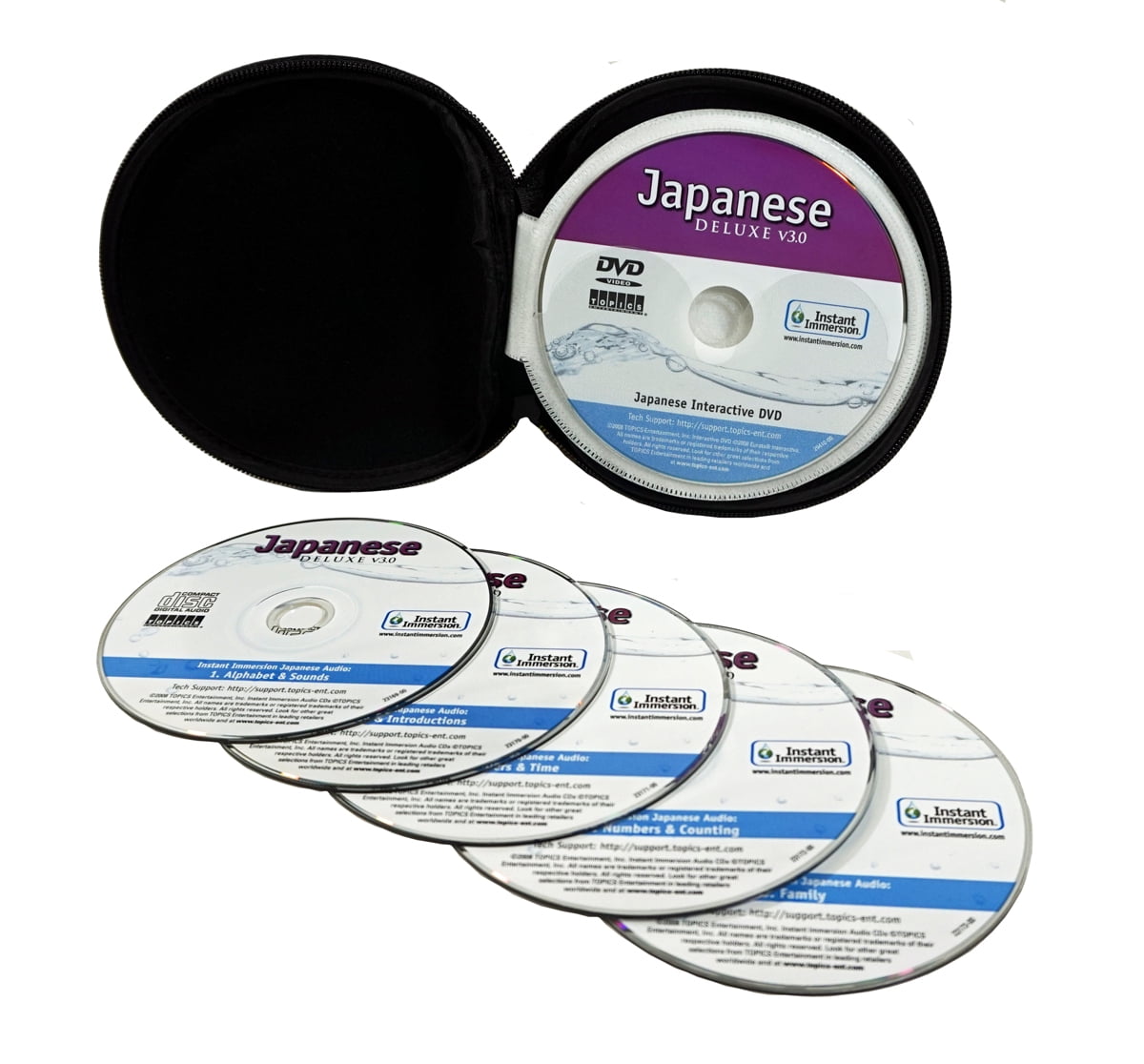 Instant Immersion Learn to Speak Japanese Language - 5 Audio CD Set ...