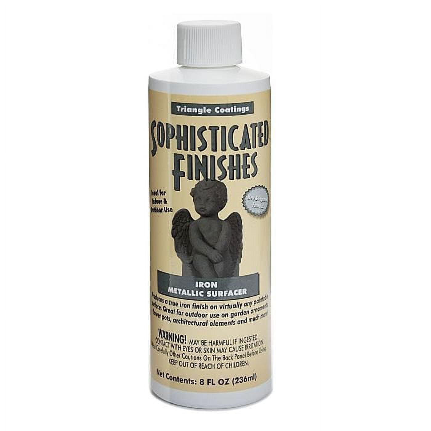 Instant Iron and Rust Liquid Solution - 8 oz, Metallic Finish for ...