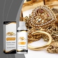Instant Jewelry Cleaning Solution, 100ML Deep Cleaner For Gold Silver ...