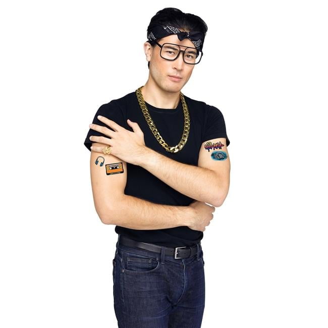 Instant Kit 80s Rapper Costume - Walmart.com