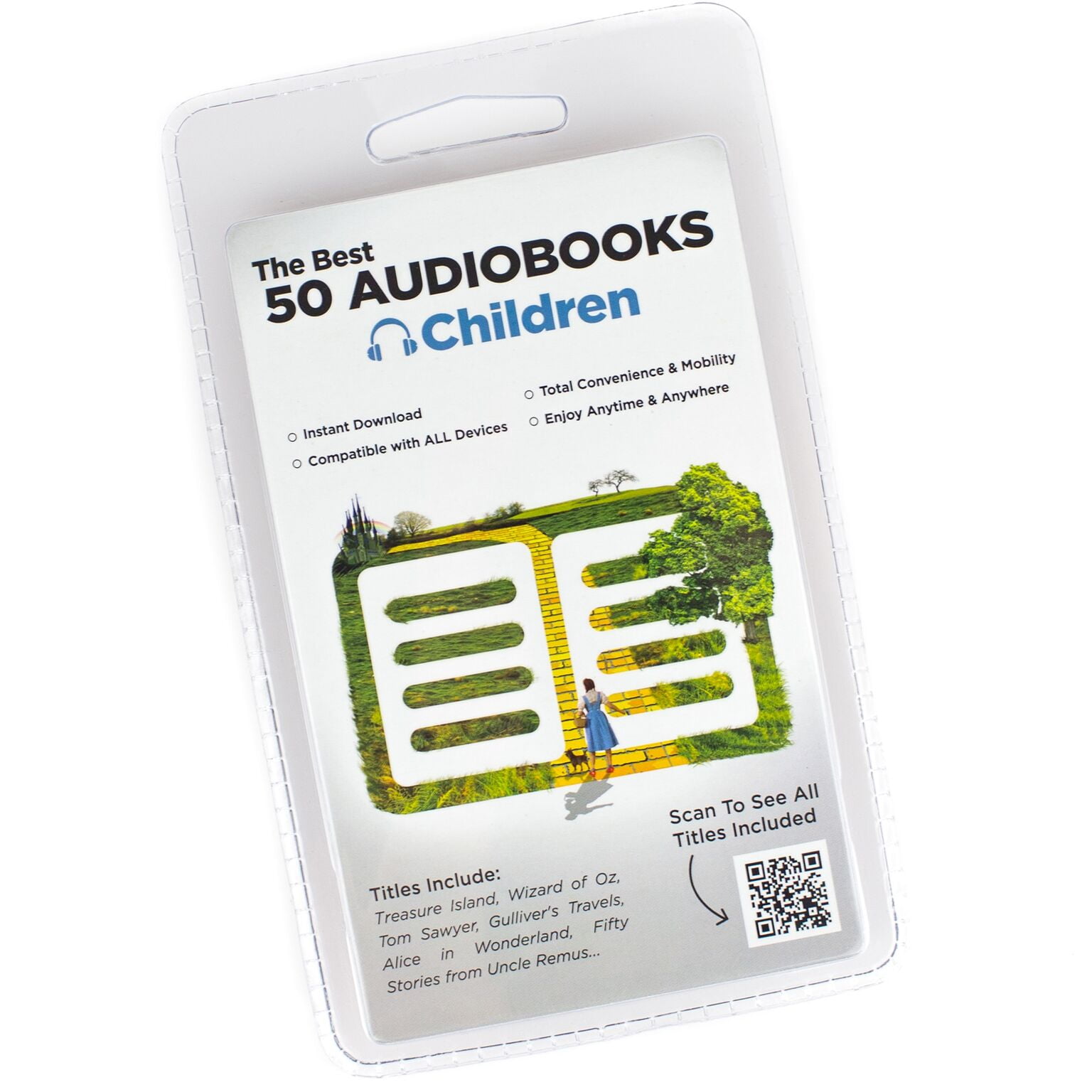 Instant Libraries 50 KIDS AudioBooks, KIAUIL022 - Walmart.com
