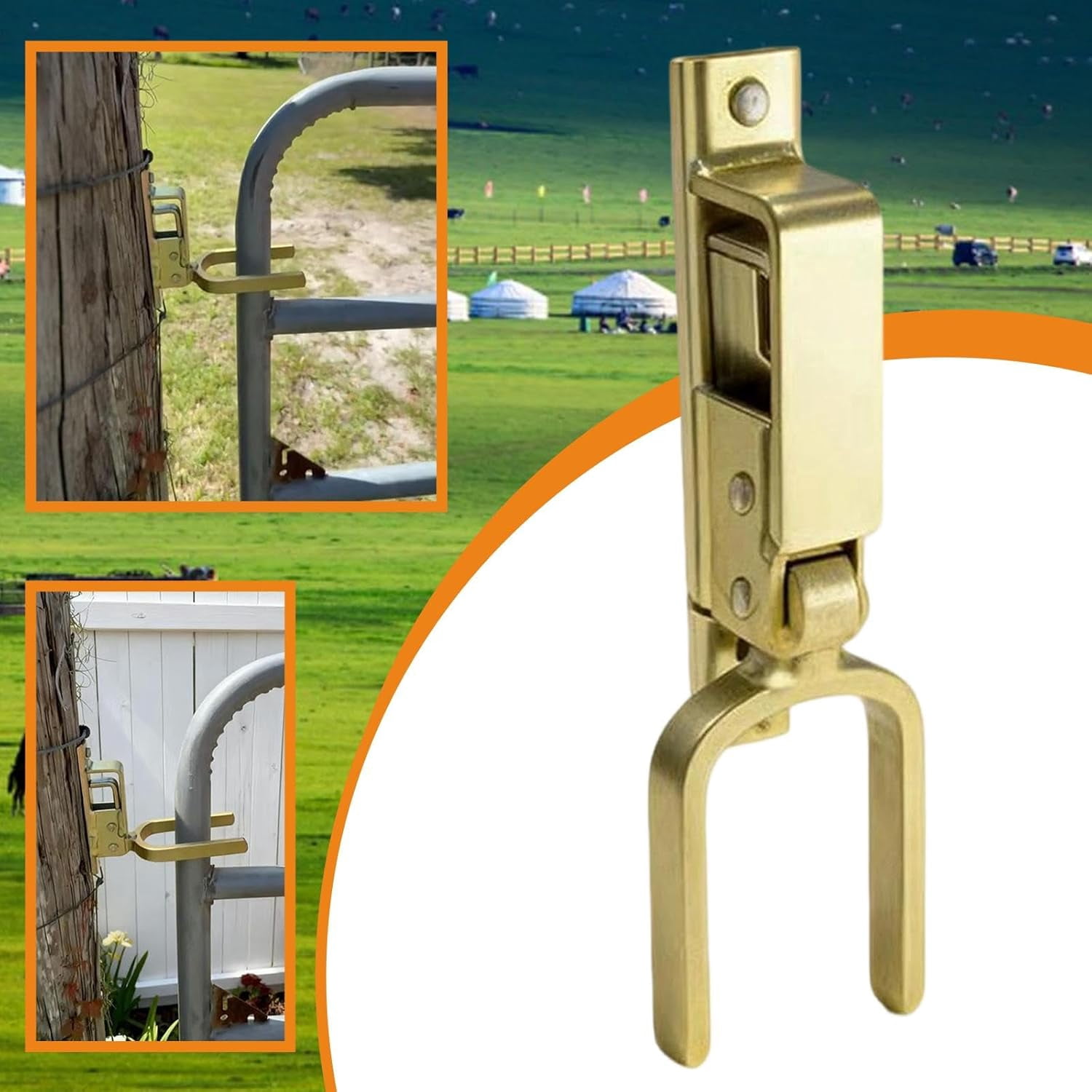 Instant Locking Gate Latch,Automatic Spring Lock, Easy Install Gates ...